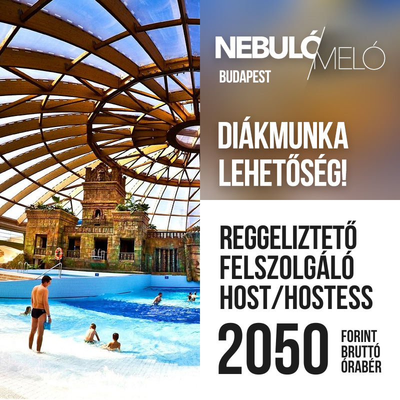 Diákmunka lehetőség az Aquaworld Hotel különböző pozícióira! | Nebuló ...